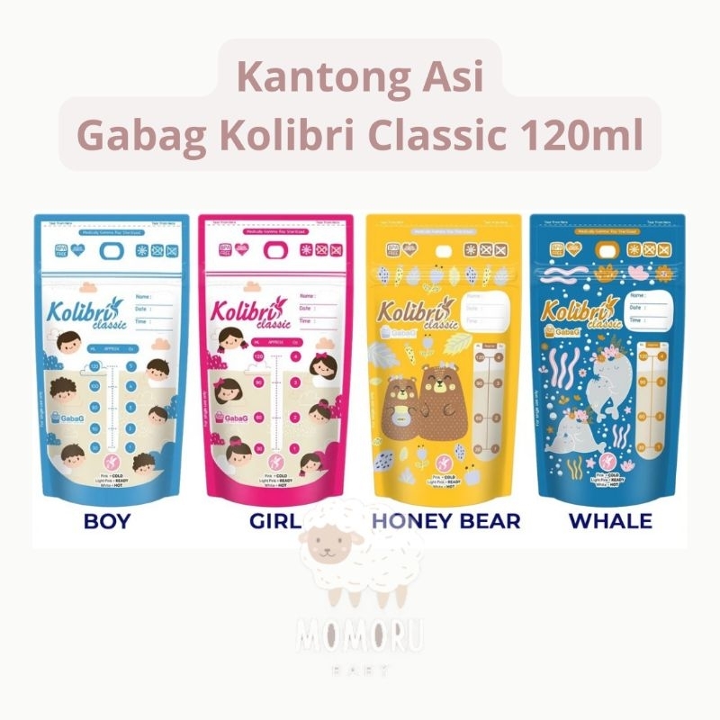Jual Gabag Kantong Asi Kolibri Classic 120ml Kantung Asi | Shopee Indonesia