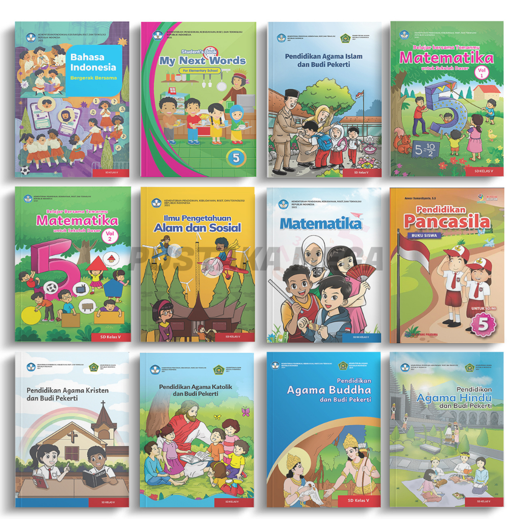 Jual Buku Kelas 5 SD Kurikulum Merdeka Kurikulum Penggerak Revisi ...
