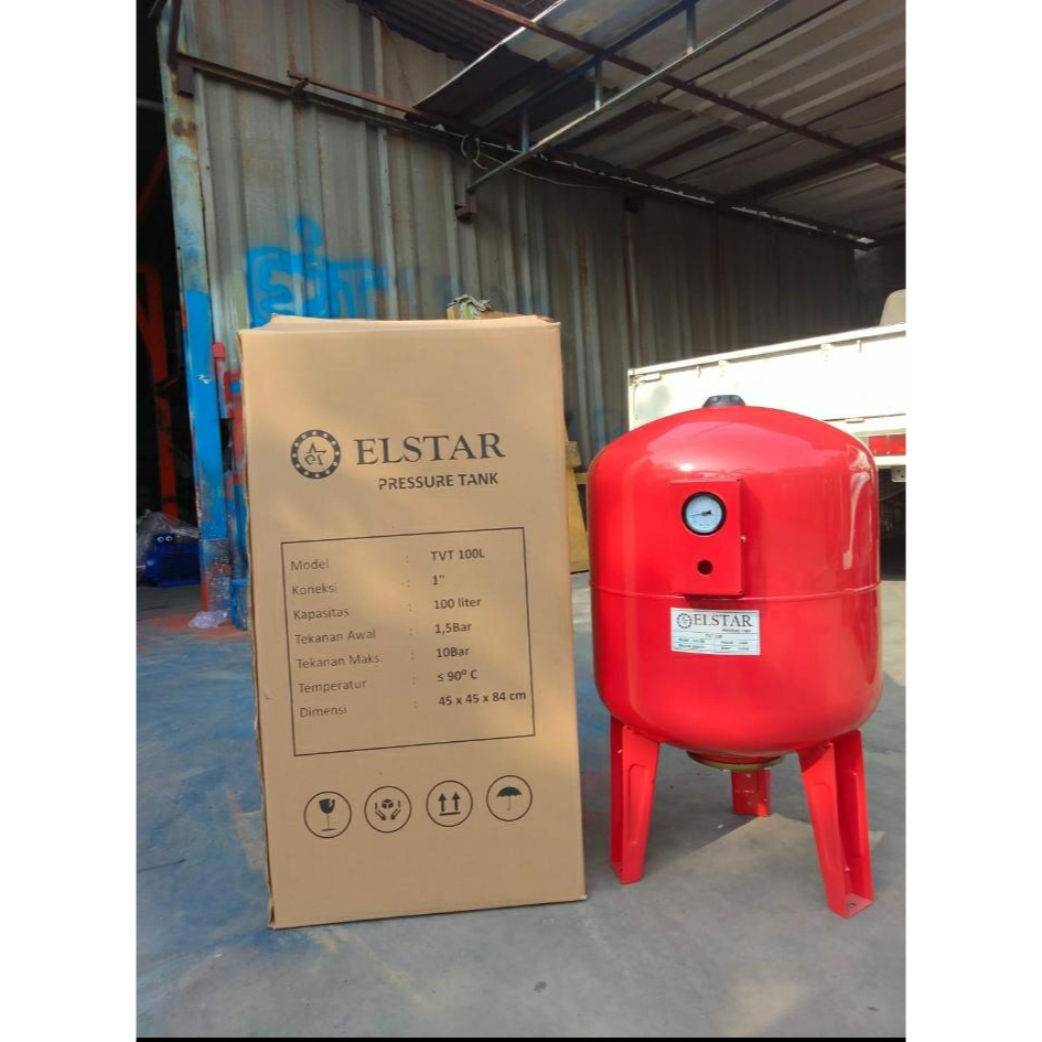 Jual ELSTAR PRESSURE TANK 100 LITER 10 BAR | Shopee Indonesia