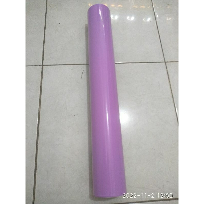 Jual stiker skotlet warna ungu lilac glossy,,lebar atau tinggi ...