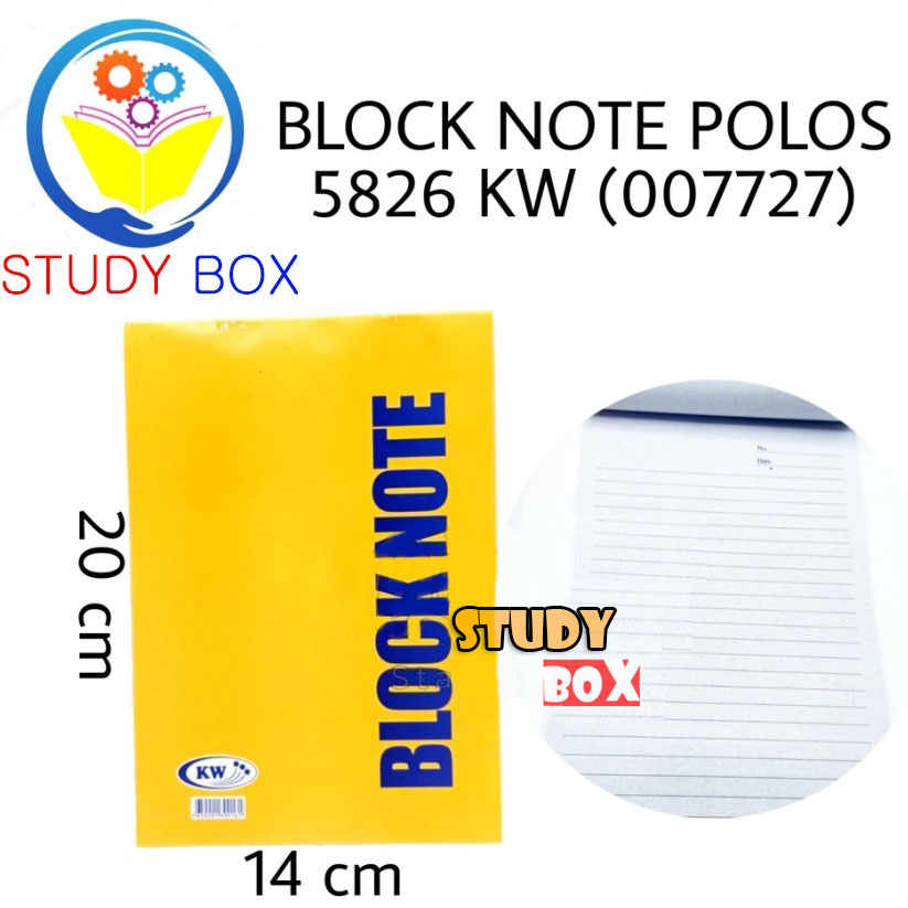 Jual BLOCKNOTE MURAH BATIK BLOCK NOTE NOTEBOOK GARIS KUNING A5 | Shopee ...