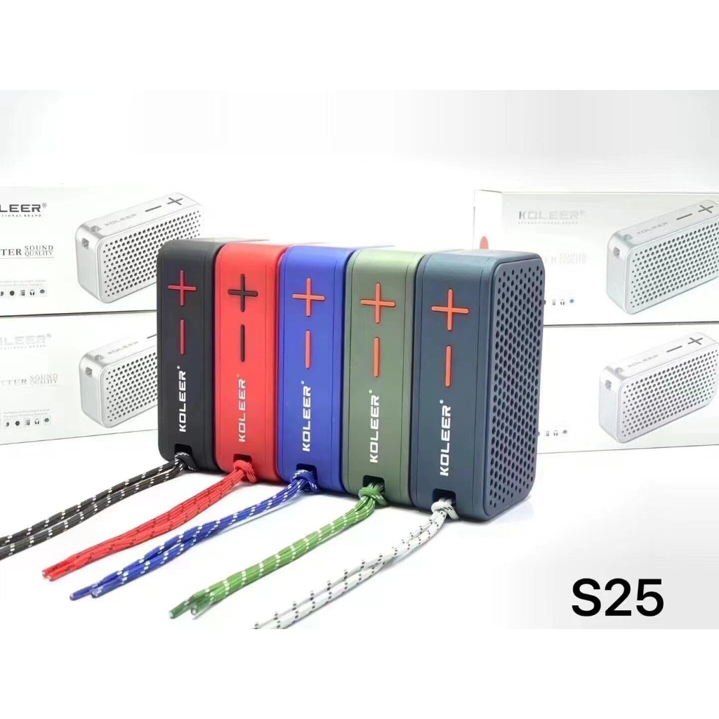 Jual [ Speaker ] Koleer wirelless bluetooth S25 speaker | Shopee Indonesia