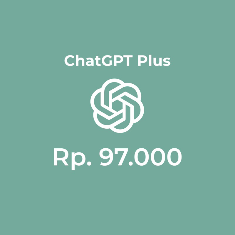 Jual ChatGPT Plus Premium Murah | Shopee Indonesia