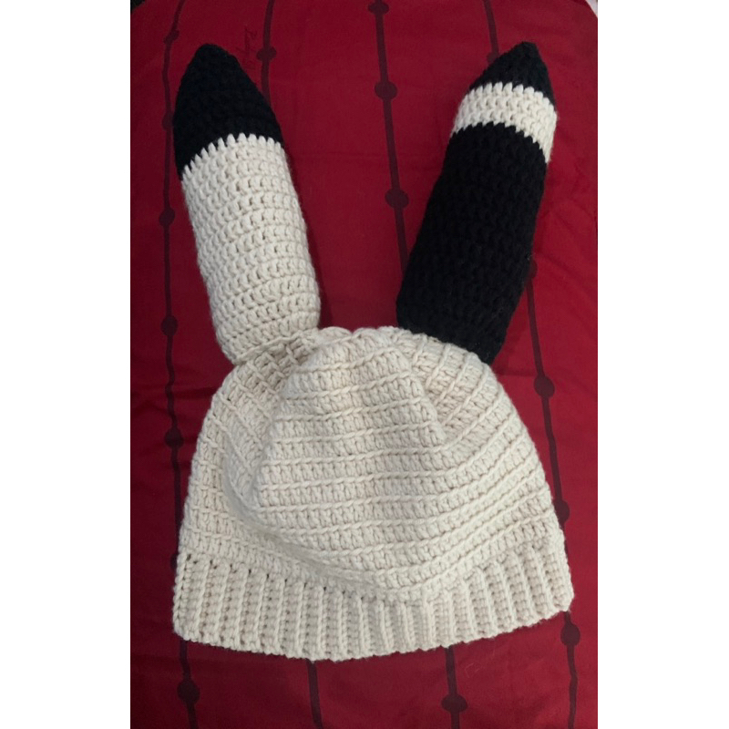 Jual Sincerity Is Scary Hat The 1975 Rabbit Bunny Hat Matty Healy ...