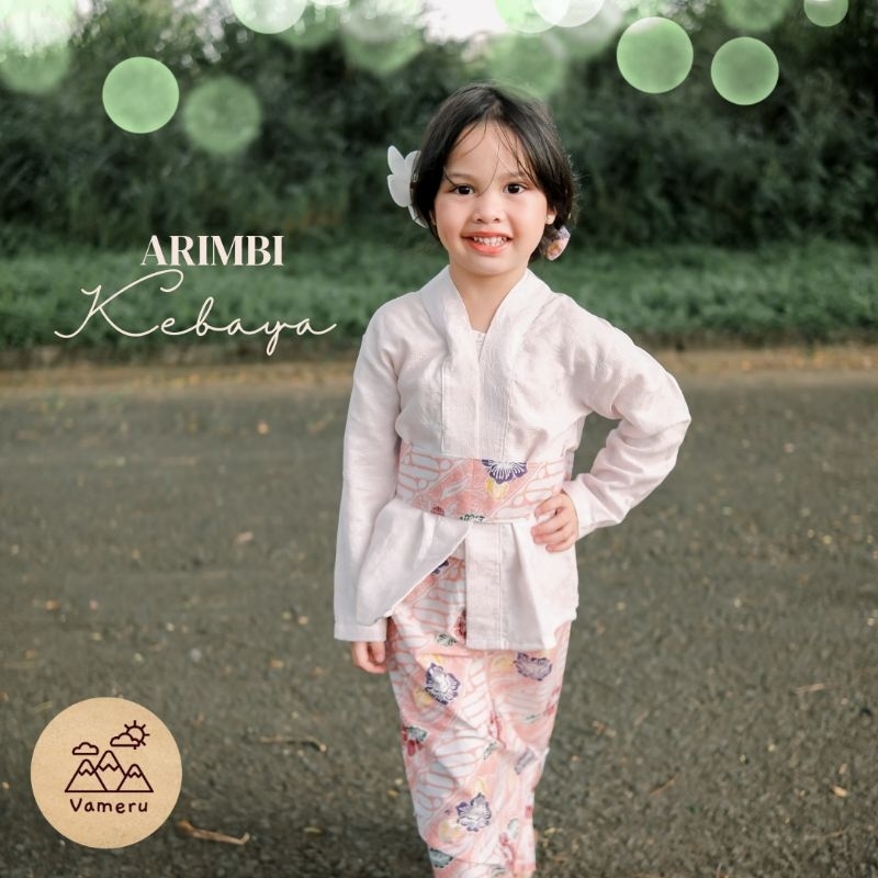 Jual VAMERU - KEBAYA ANAK BUNGA BATIK VAMERU DOBBY BALI BATIK CAP ...
