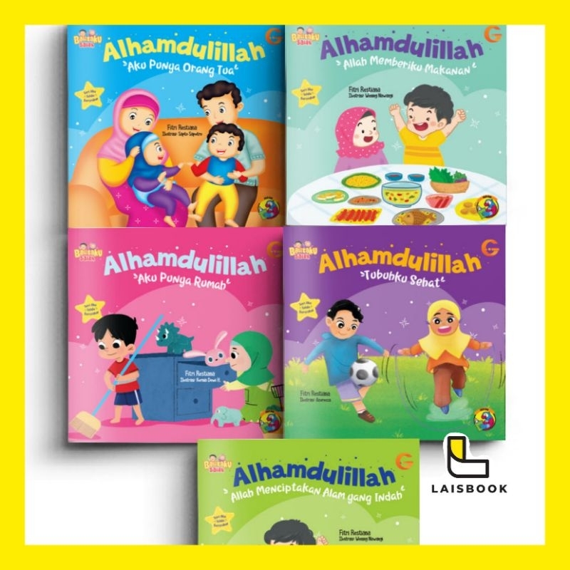 Jual Buku Dongeng Cerita Anak Islami [ISI 5] AKU SELALU BERSYUKUR Gema Insani | Shopee Indonesia