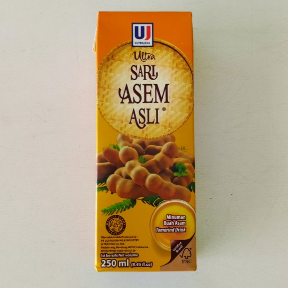Jual ULTRA SARI ASEM ASLI 250ml Minuman Buah Rasa Asam Tamarind Drink ...