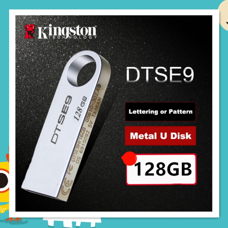 Jual Kingston DataTraveler SE9 16GB 32GB 64GB 128GB Flash Drive Memory Stick Metal U Disk USB 2. ...