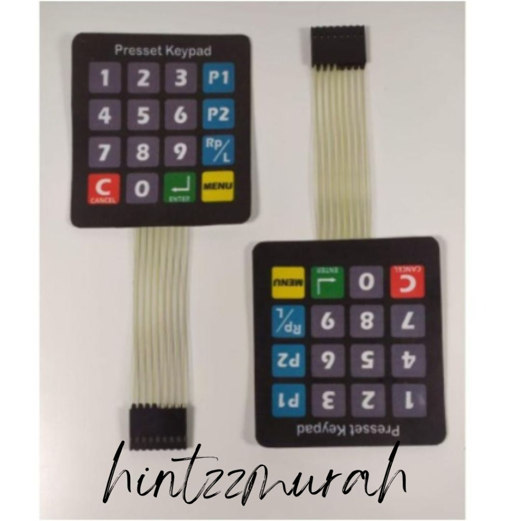 Jual Tombol Keypad Pom Mini Warna ABU & BIRU Termurah Kipet Pertamini ...