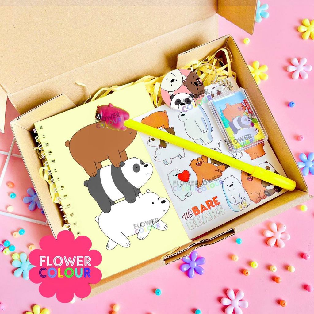 Jual PAKET BOX | GIFT BOX | HAMPERS | HAMPERS ULANG TAHUN WE BARE BEARS ...