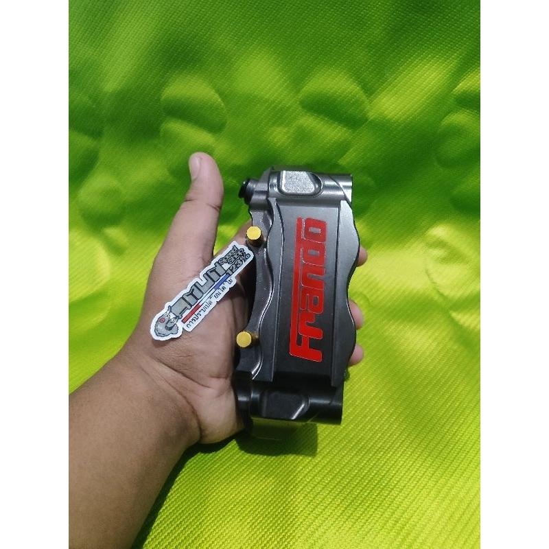Jual kaliper frando 4 piston 4p radial pitch 100mm | Shopee Indonesia
