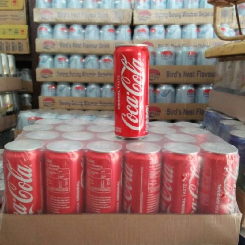 Jual coca cola kaleng uk 250 ml isi 24 | Shopee Indonesia