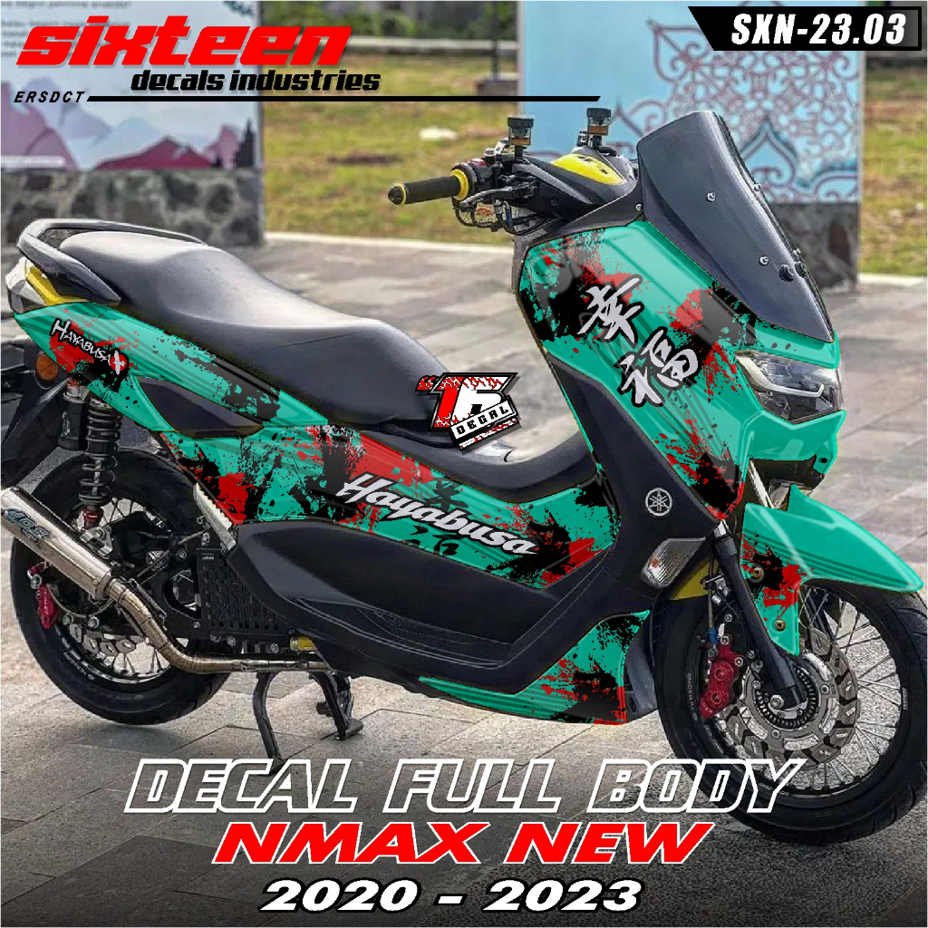 Jual (COD) Decal Sticker Yamaha NMAX NEW 2020 2021 2022 2023 Fullbody ...
