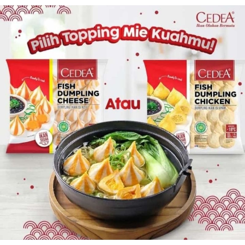 Jual CEDEA DUMPLING CHICKEN - CHEESE 500gr | Shopee Indonesia