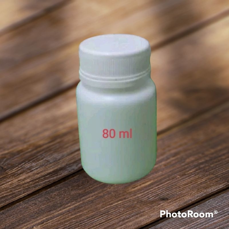 Jual BOTOL OBAT KAPSUL 80ML / 80 ML | Shopee Indonesia