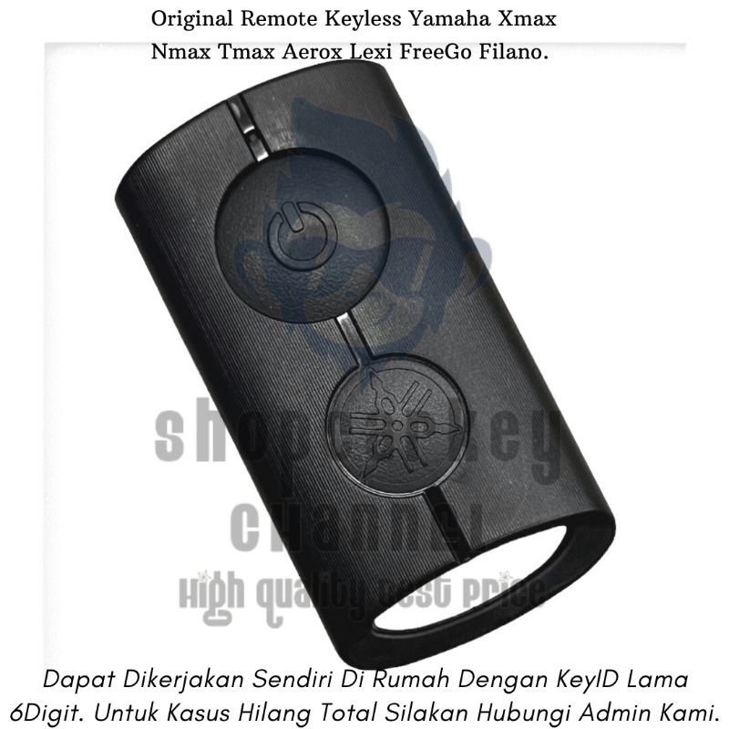Jual Kunci Remote Keyless Motor Yamaha Nmax Aerox Lexi FreeGo Fazzio ...