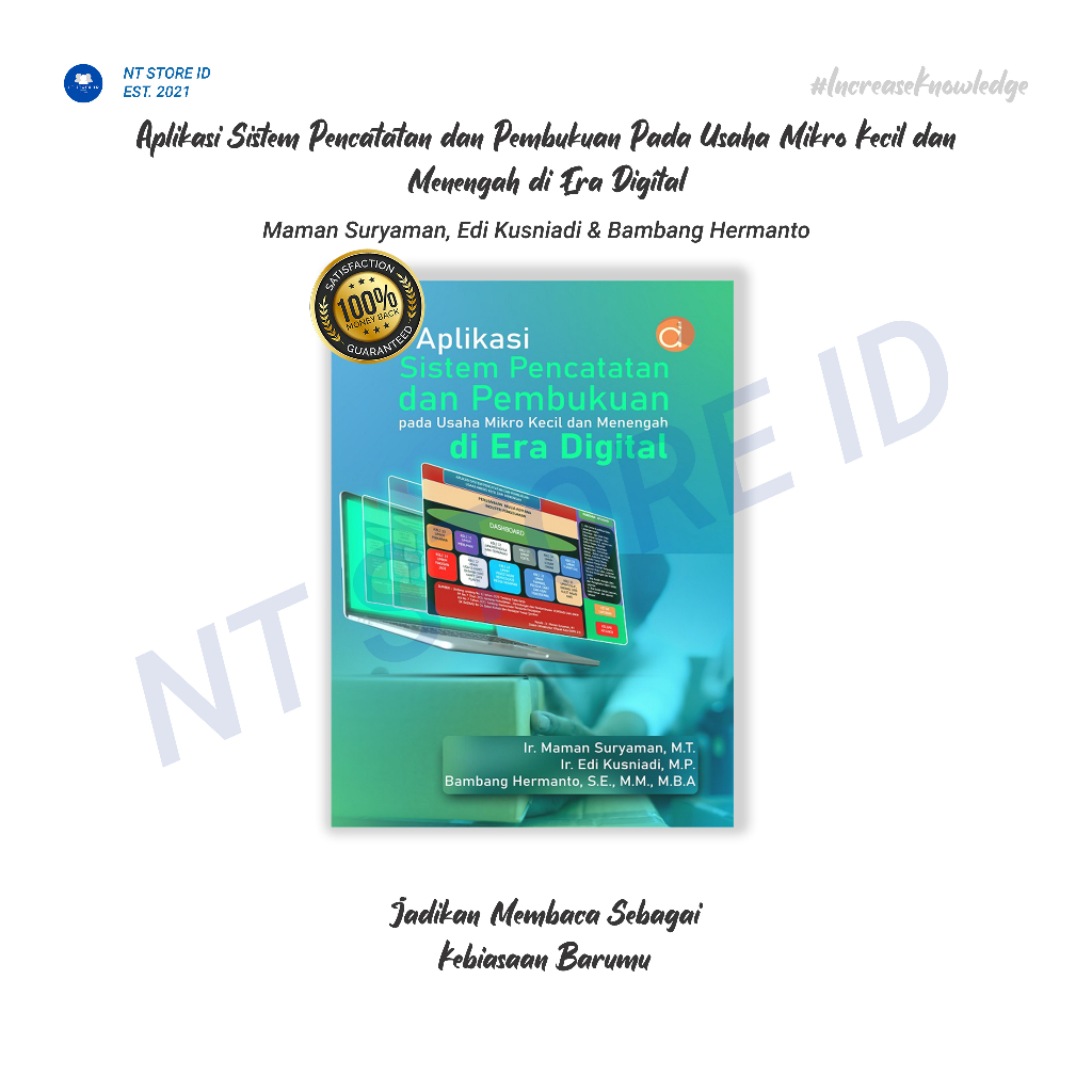 Jual Buku Aplikasi Sistem Pencatatan Dan Pembukuan Pada Usaha Mikro