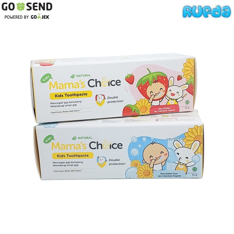 Jual Mama's Choice Kids Toothpaste Pasta Gigi Bayi Anak Aman Tertelan ...