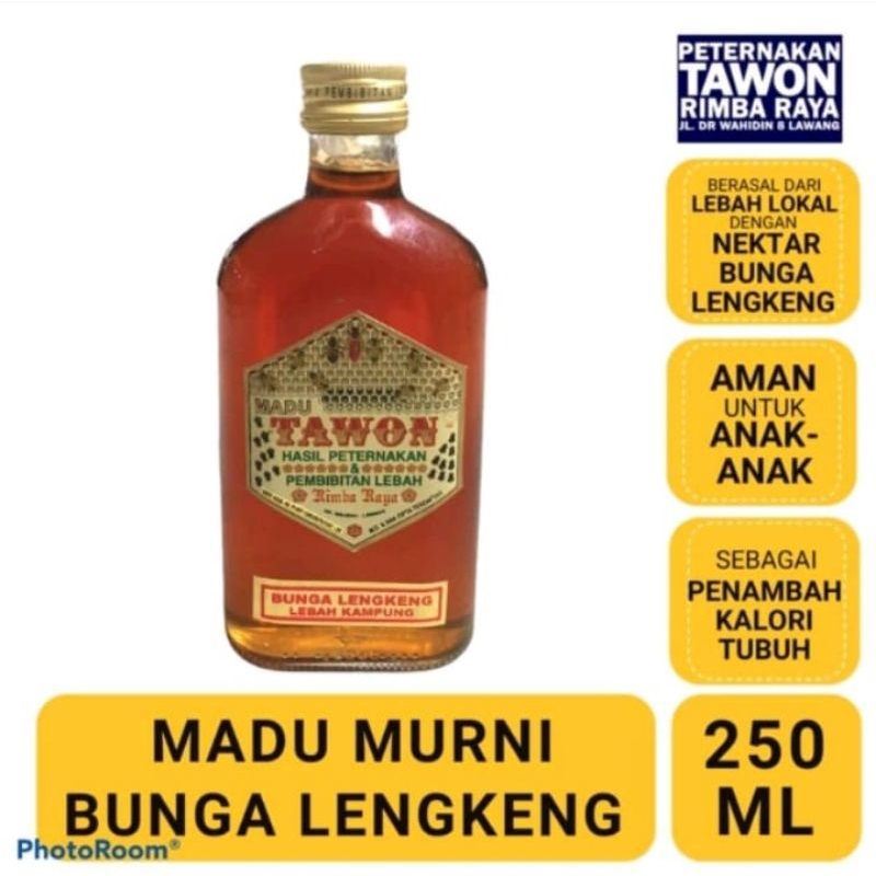 Jual Madu Murni Bunga Lengkeng 100% ORIGINAL - Peternakan Tawon Rimba ...