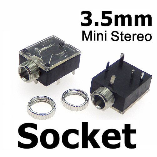 Jual Socket Jack Mini Stereo 3.5mm Soket Mini Stereo Plug | Shopee ...
