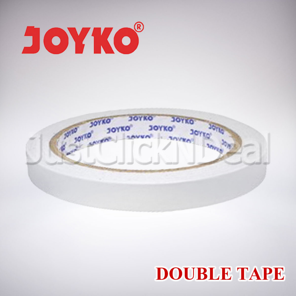 Jual Joyko Double Tape 6 12 24 48 mm 15 Yard Isolasi Dobel Tip 2 Sisi | Shopee Indonesia