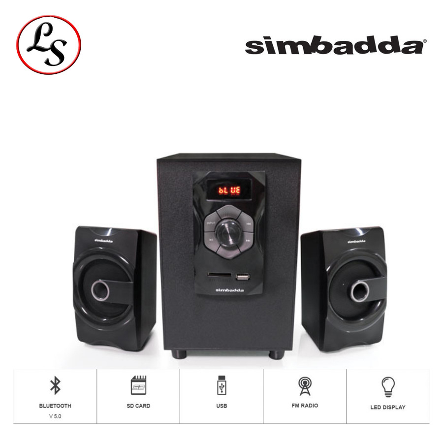 Jual SIMBADDA SPEAKER CST 5000+ 2.1 Bluetooth Speaker | Shopee Indonesia