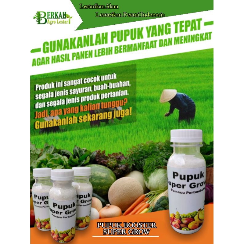 Jual Pupuk super grow | Shopee Indonesia