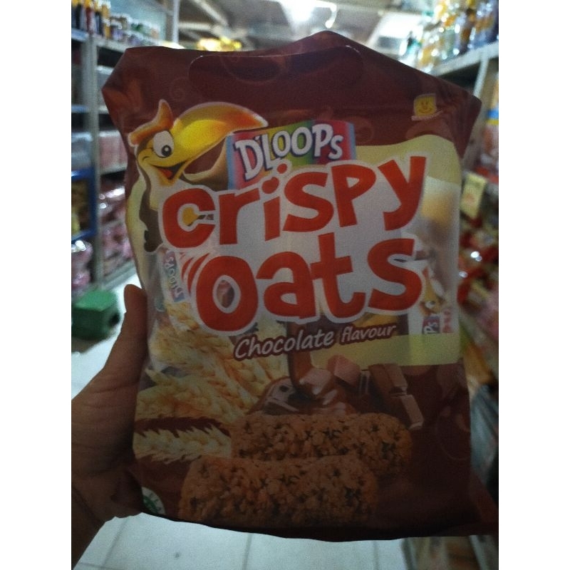 Jual D'loops Crispy Oats 200gr( isi 20pcs) | Shopee Indonesia