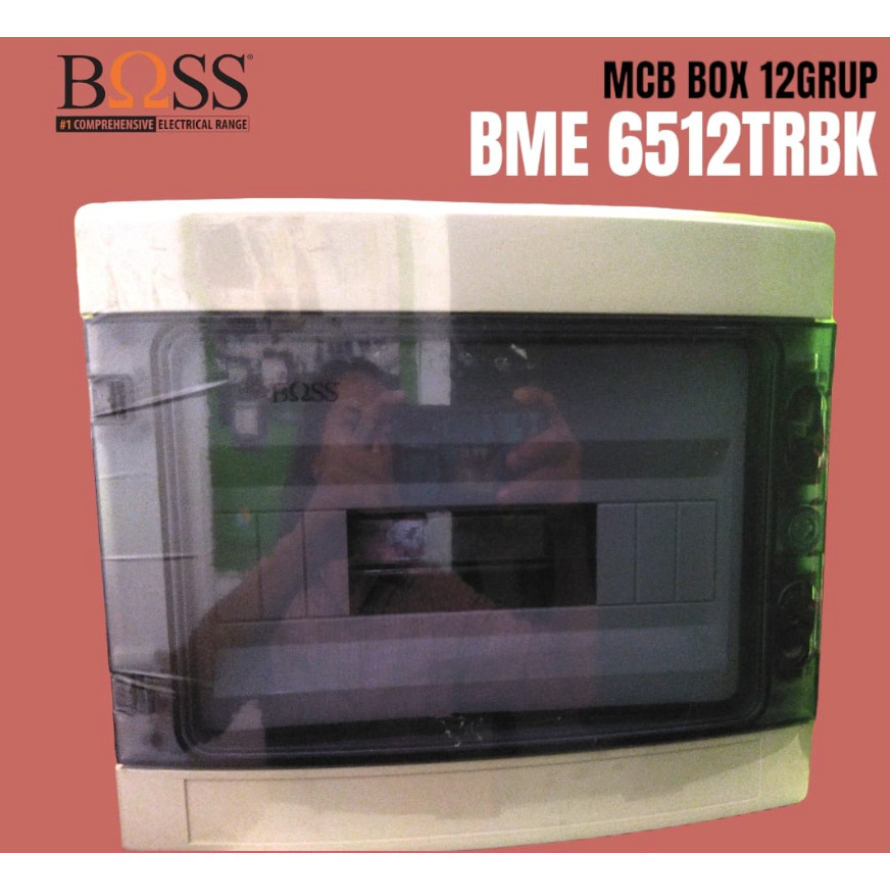 Jual MCB BOX 12 Group Outbow Surface Mounting IP 65 BOSS BMES6S12TR ...