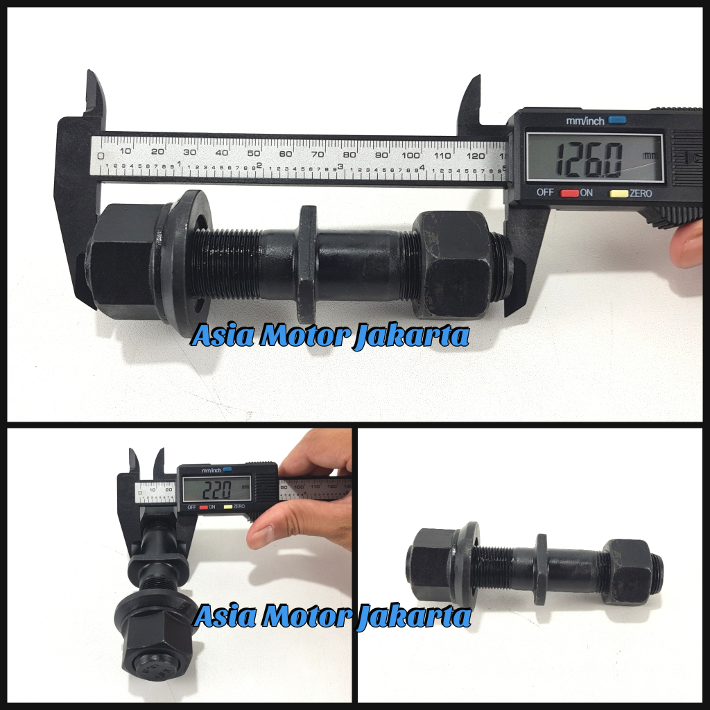 Jual Baut Roda Double Mur - Mur Topi - Truck Buntut Trailer FUWA 16 TON ...