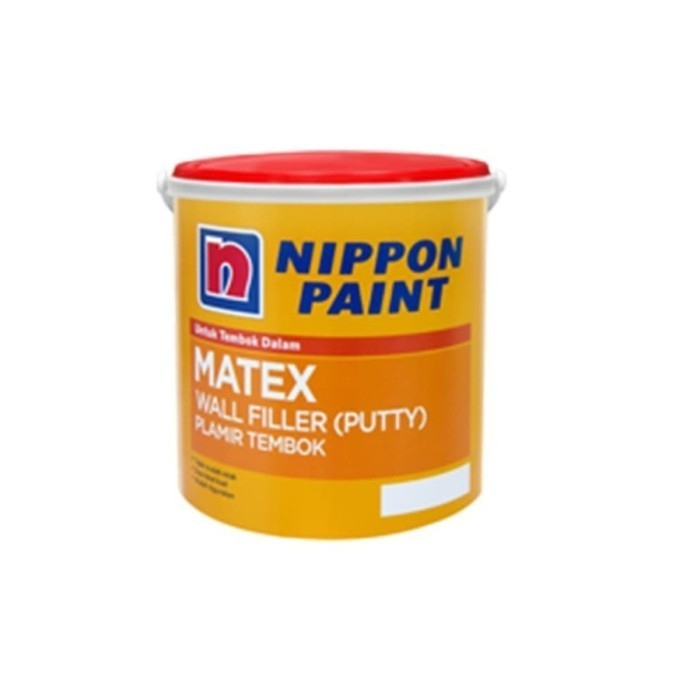 Jual Nippon Plamir matex / wallfiller / putty - 4kg | Shopee Indonesia