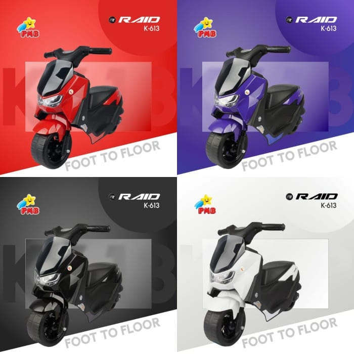 Jual PMB Motor K613 Raid - Motor Ride On Anak | Shopee Indonesia