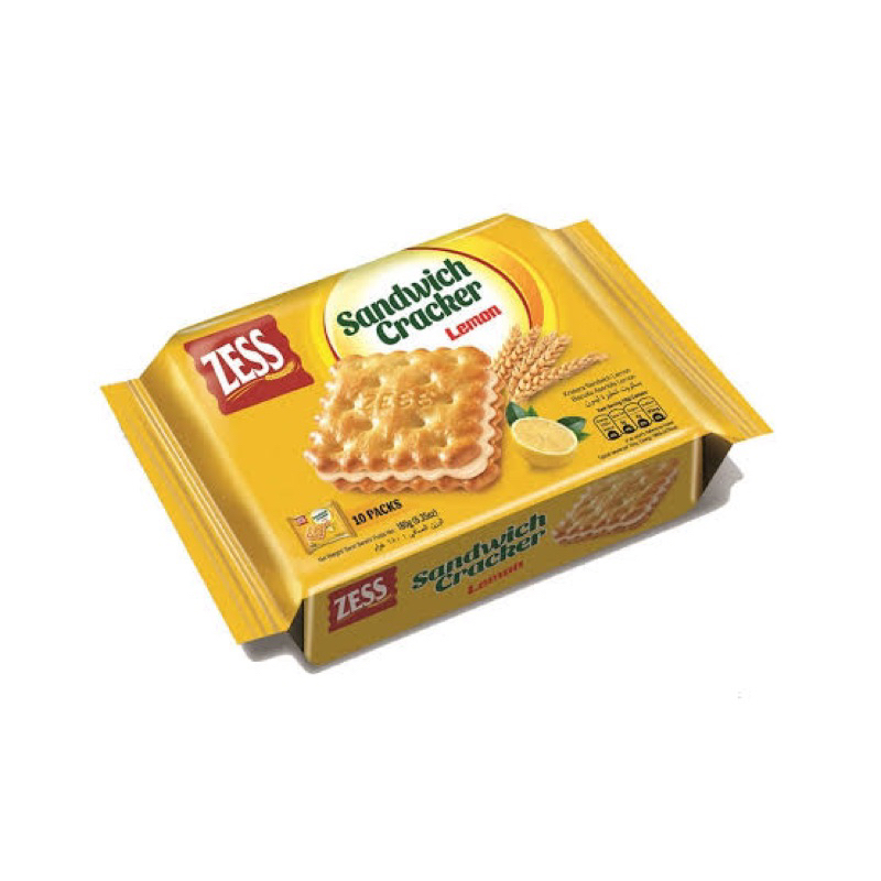 Jual Zess Original Cream Cracker Zess Sandwich Cracker Oriental ...