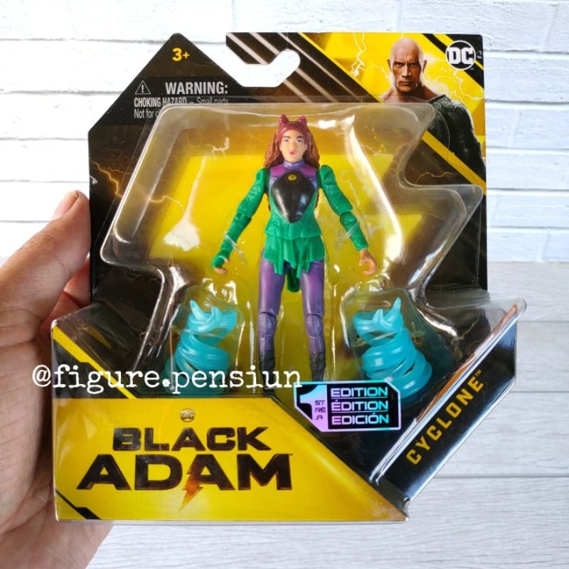 Jual SPIN MASTER DC BLACK ADAM CYCLONE ACTION FIGURE 1ST EDITION ...