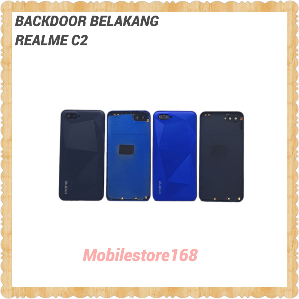 Jual TUTUP BELAKANG BACKDOOR BACKCOVER BACK CASING HOUSING REALME C2 ...