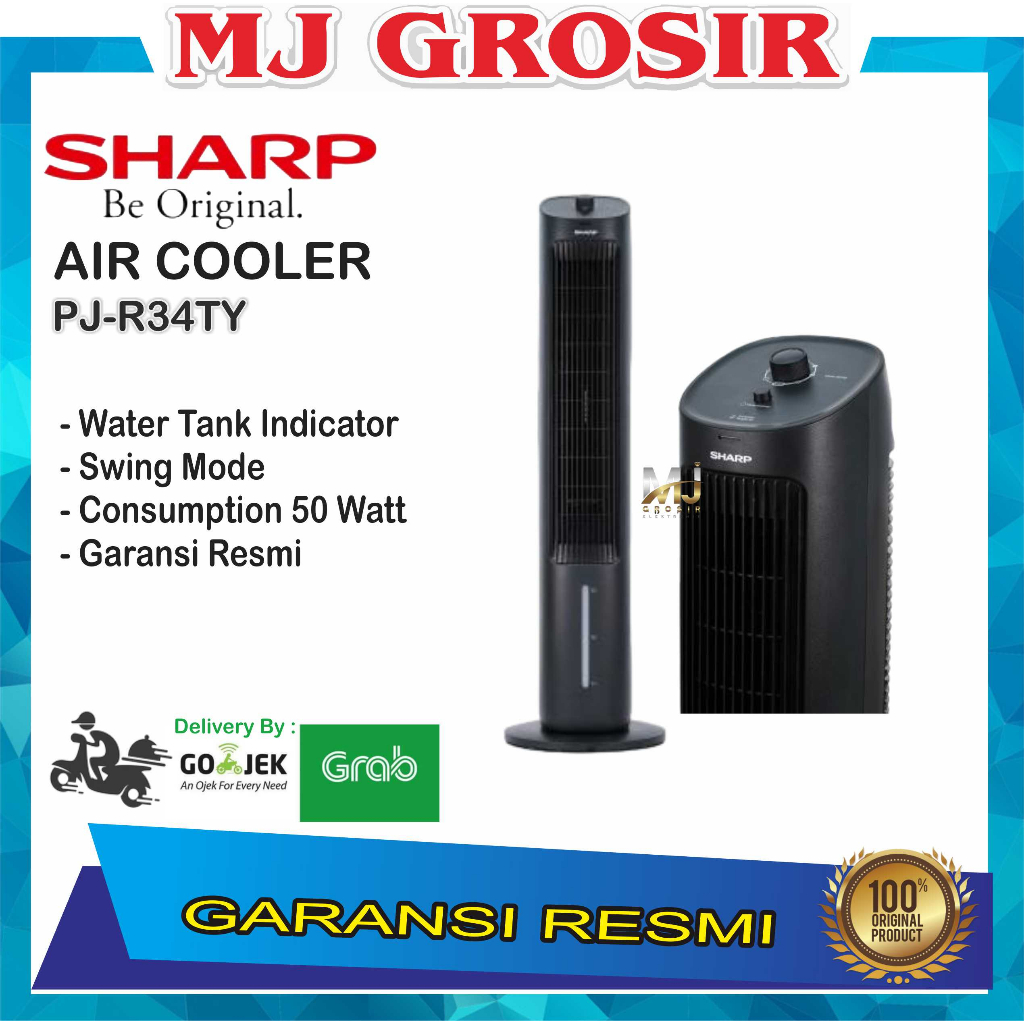 Jual AIR COOLER SHARP PJR 34 TY PJ-R34TY PENDINGIN RUANGAN | Shopee Indonesia