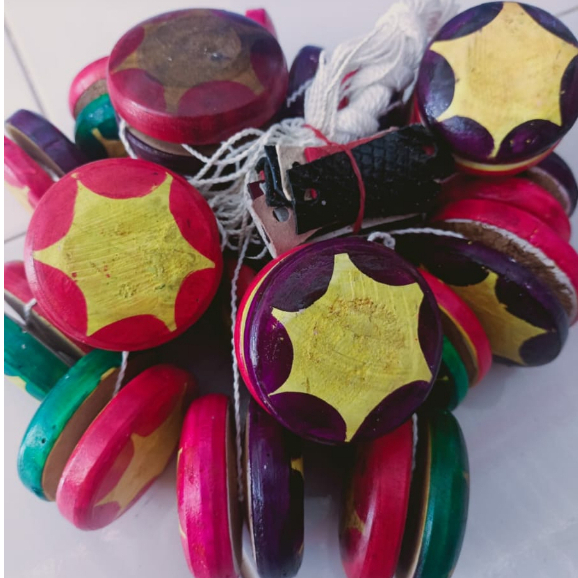 Jual Yoyo / Yo Yo Kayu PREMIUM Polos Plitur Murah Mainan Anak Jadul ...
