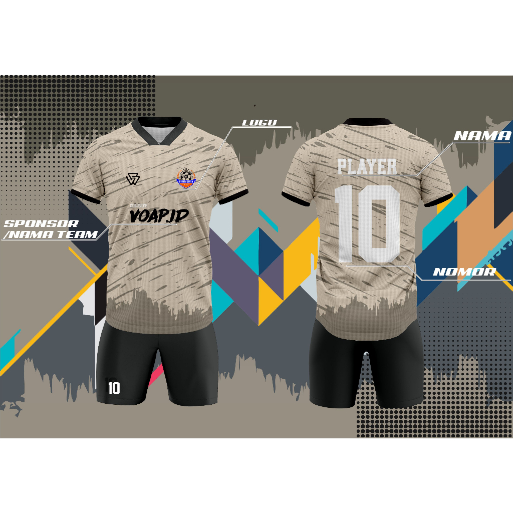 Jual JERSEY FUTSAL & BAJU SEPAK BOLA BISA CUSTOM DESIGN FULL PRINTING ...