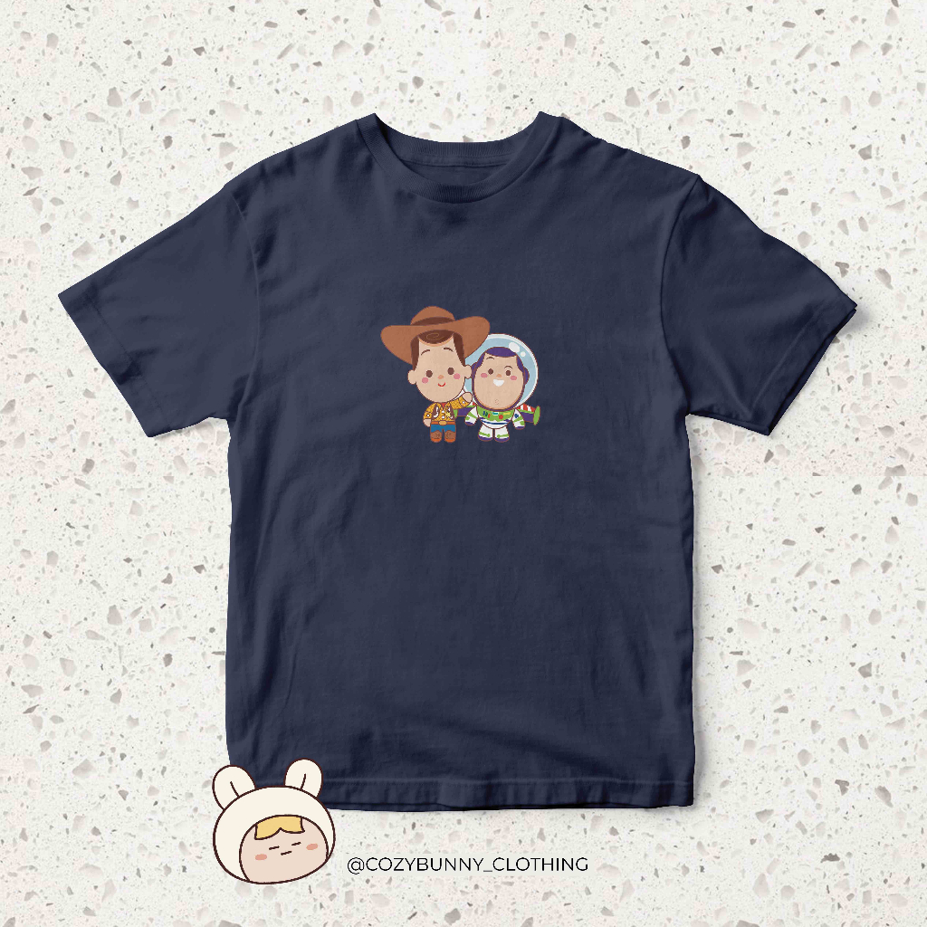 Jual Baju Kaos Tshirt WOODY BUZZ - TOY STORY PIXAR CARTOON DISNEY KAOS ... Jual Baju Kaos Tshirt WOODY BUZZ - TOY STORY PIXAR CARTOON DISNEY KAOS ...