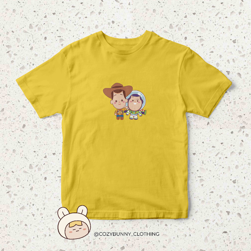 Jual Baju Kaos Tshirt WOODY BUZZ - TOY STORY PIXAR CARTOON DISNEY KAOS ... Jual Baju Kaos Tshirt WOODY BUZZ - TOY STORY PIXAR CARTOON DISNEY KAOS ...