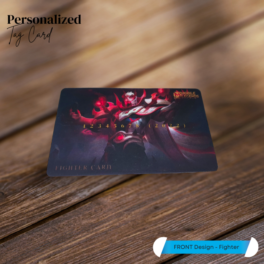 Jual Personalized Tag Card Mobile Legends [Role Fighter] | Shopee Indonesia