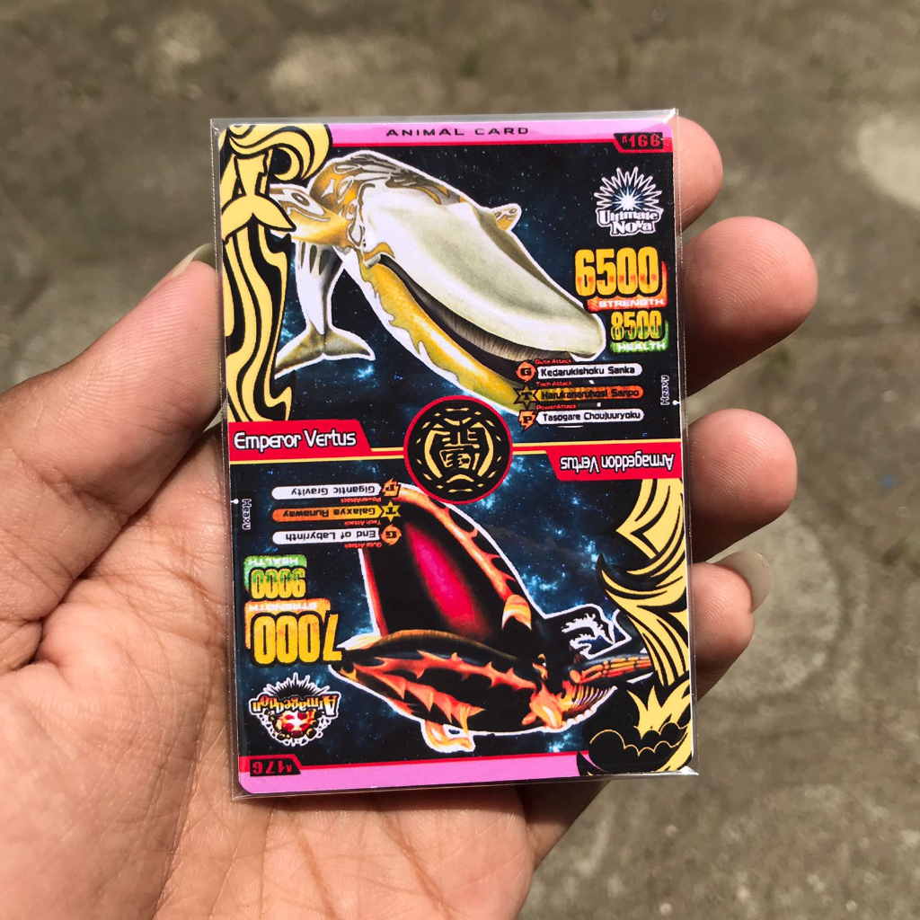 Jual animal kaiser dummy ultra rare emperor vertus armageddon vertus ...