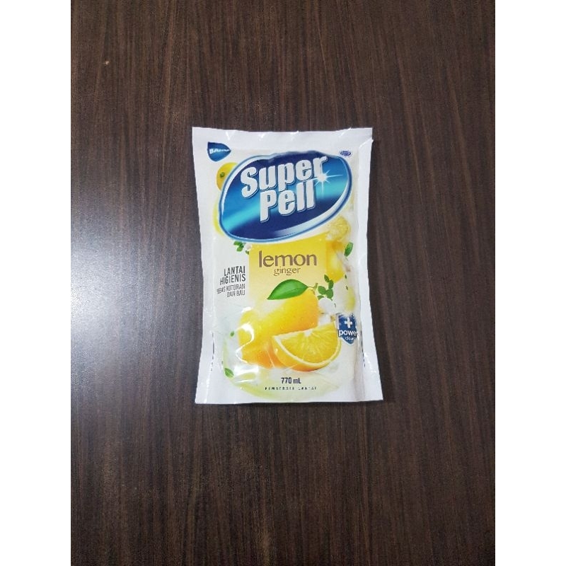 Jual superpell lantai varian lemon berat 770ml | Shopee Indonesia