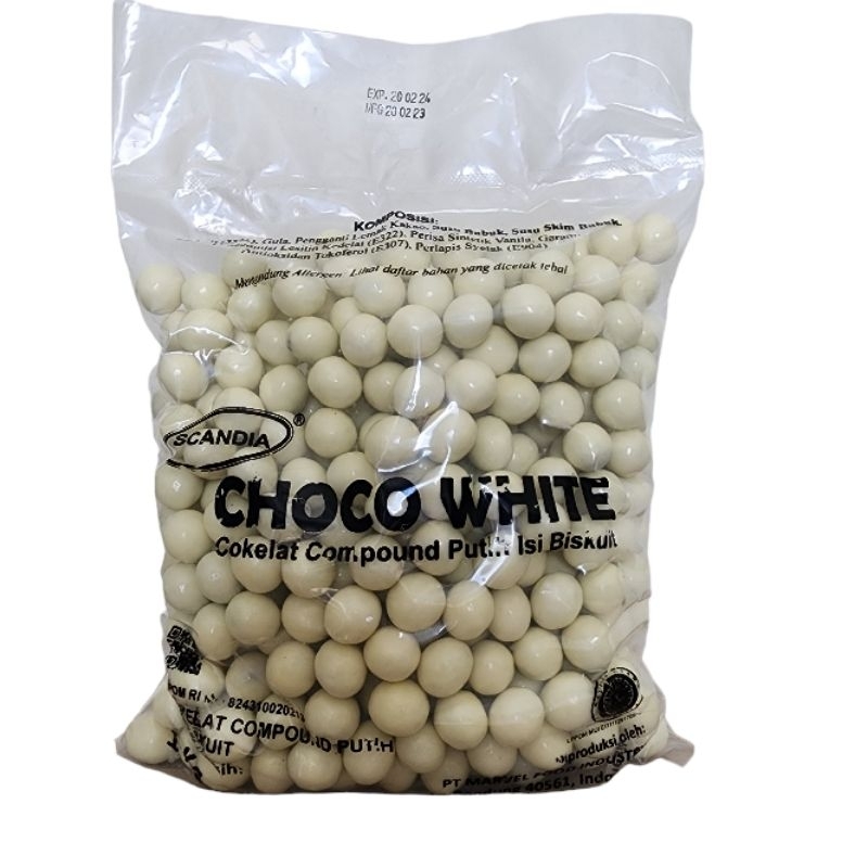 Jual Choco White Scandia / Choco White 1kg | Shopee Indonesia