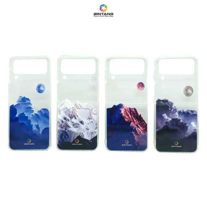 Jual TRANS AKRILIK MOUNTAIN STYLE SAM Z FLIP 4 | Shopee Indonesia