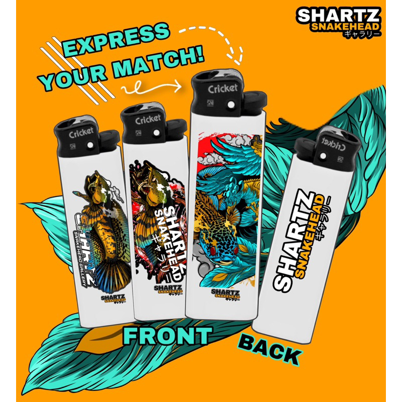 Jual SHARTZ SNAKEHEAD CRICKET LIMITED EDITION || KOREK API GAMBAR ...