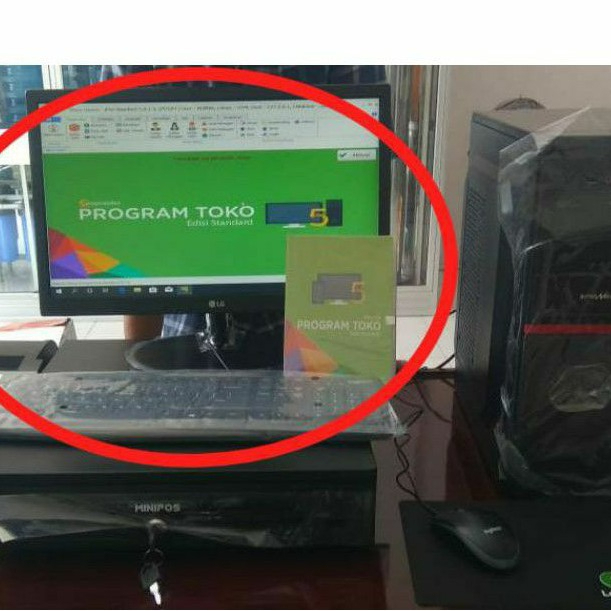 Jual Paket Mesin Kasir Ipos 5,Printer termal bluetooth 58,Scanner Barcode USB 2D | Shopee Indonesia