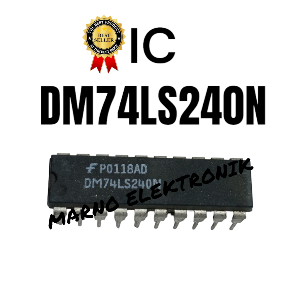 Jual IC DM74LS240N DM 74LS240 N DM 74LS240N ASLI ORI ORIGINAL | Shopee ...