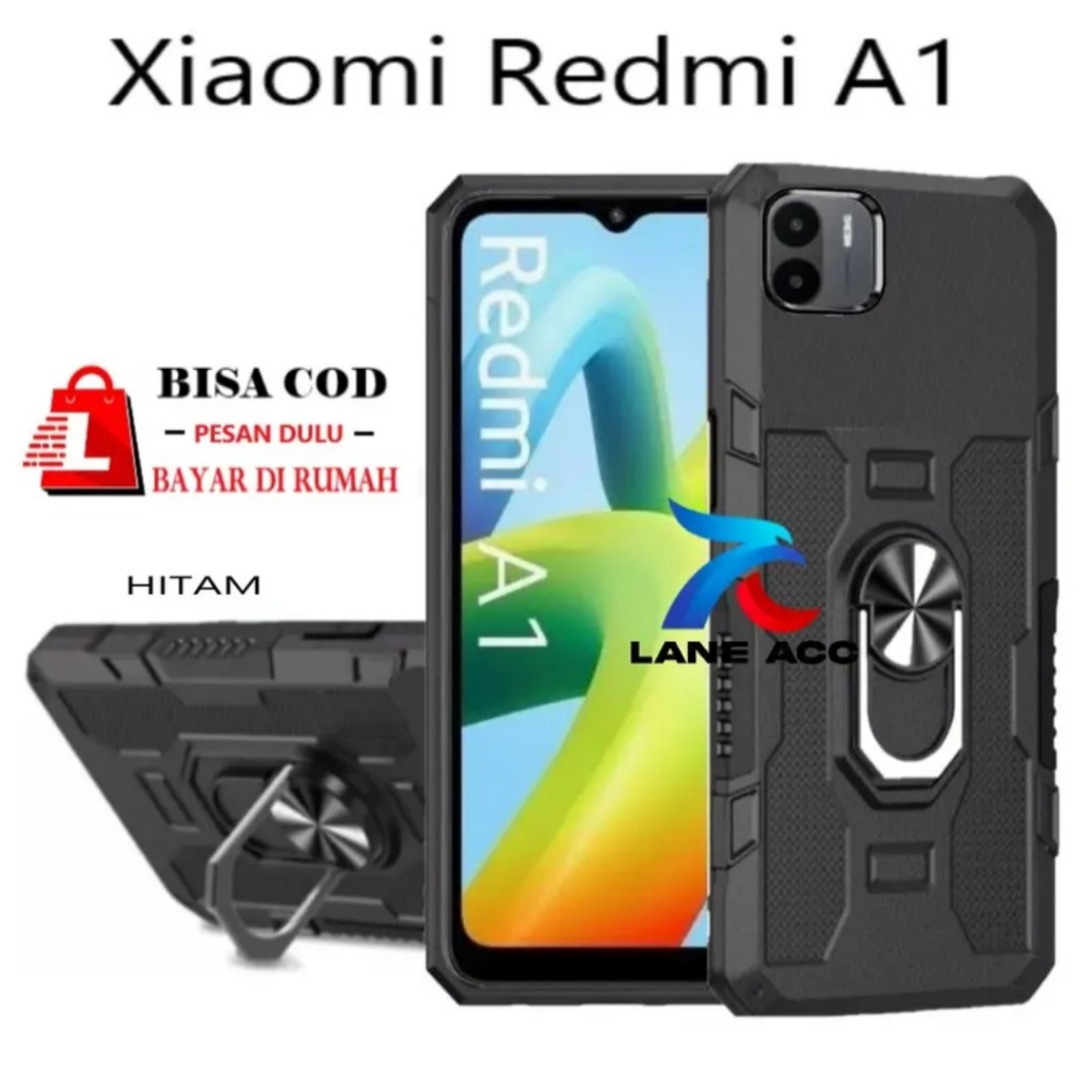 Jual XIAOMI REDMI A1-KESING ROBOT HIT EYE RING-CASING HARD CASE ...