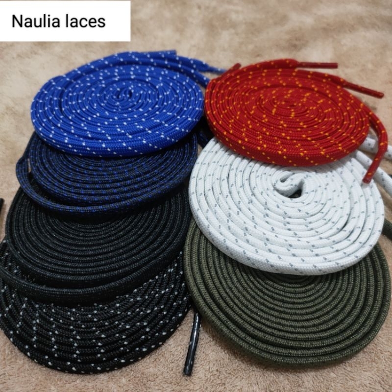 Jual Tali sepatu motif flat premium.6mm | Shopee Indonesia